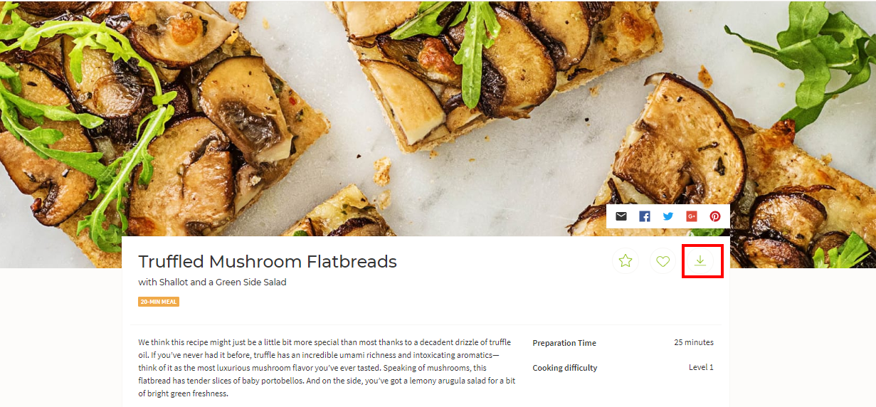How do I download recipe cards? – HelloFresh USA